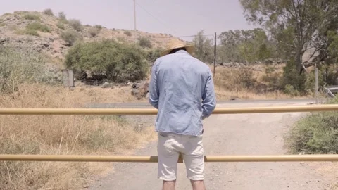 Man Opening Gate Stock Video Footage | Royalty Free Man Opening Gate ...