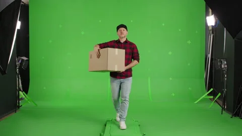 Man Walking Green Screen Stock Footage ~ Royalty Free Stock Videos | Pond5