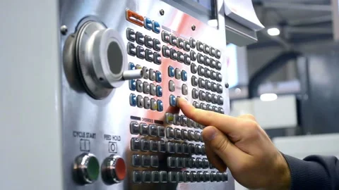 man working on the control panel works w... | Stock Video | Pond5