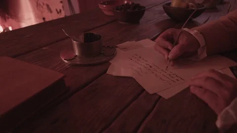 Quill Writing Stock Video Footage | Royalty Free Quill Writing Videos ...