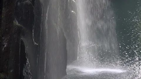 Manai waterfall of Takachiho Gorges in T... | Stock Video | Pond5