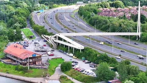 Manchester M60 Ring Road | Stock Video | Pond5