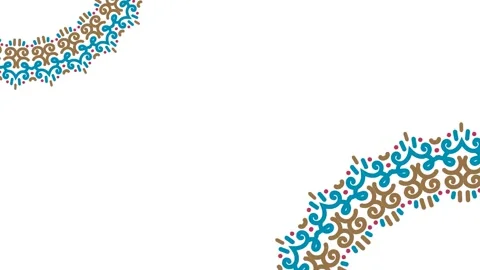 Mandala lace border for islamic copy spa... | Stock Video | Pond5
