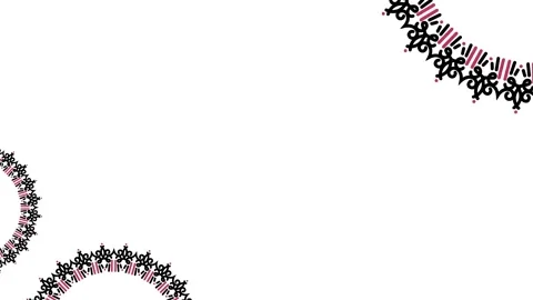 Mandala lace border for islamic copy spa... | Stock Video | Pond5