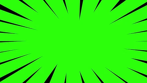 Manga Cartoon Speed Lines. Zoom Motion o... | Stock Video | Pond5