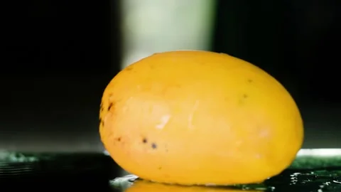 Mango Fruit Falling in Water with Splash... | Stock Video | Pond5