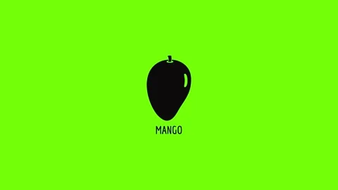 Mango Logo Stock Footage ~ Royalty Free Stock Videos | Pond5