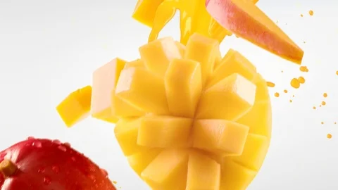 Mango Background Stock Video Footage | Royalty Free Mango Background ...