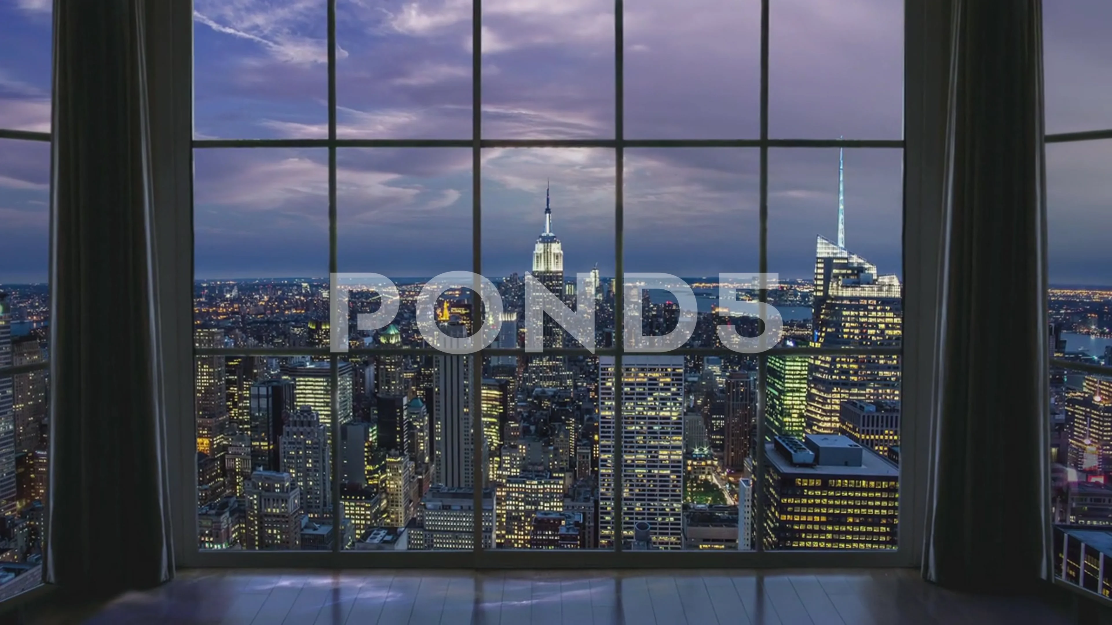 Manhattan Window View