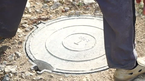 Manhole Open Stock Videos – Royalty-Free HD & 4K Videos