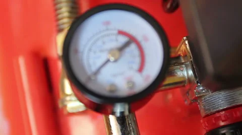 Manometer pressure gauge rack focus (air... | Stock Video | Pond5