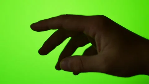 man's arm in a green screen background. ... | Stock Video | Pond5