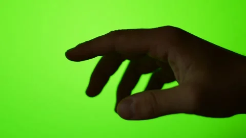 man's arm in a green screen background. ... | Stock Video | Pond5