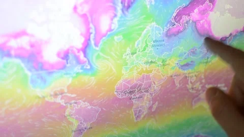 Weather Radar Map Stock Footage ~ Royalty Free Stock Videos | Pond5