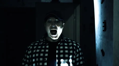 Dark Scream Stock Videos – Royalty-Free HD & 4K Videos