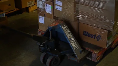 Stacked Shipping Boxes Stock Footage ~ Royalty Free Stock Videos | Pond5