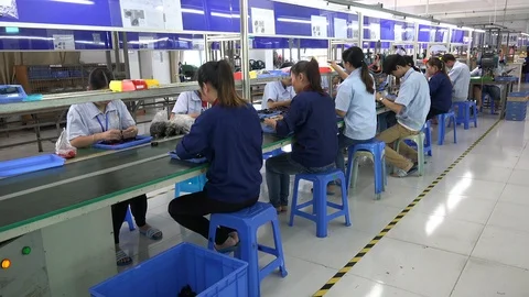 Manual Assembly Stock Video Footage | Royalty Free Manual Assembly ...