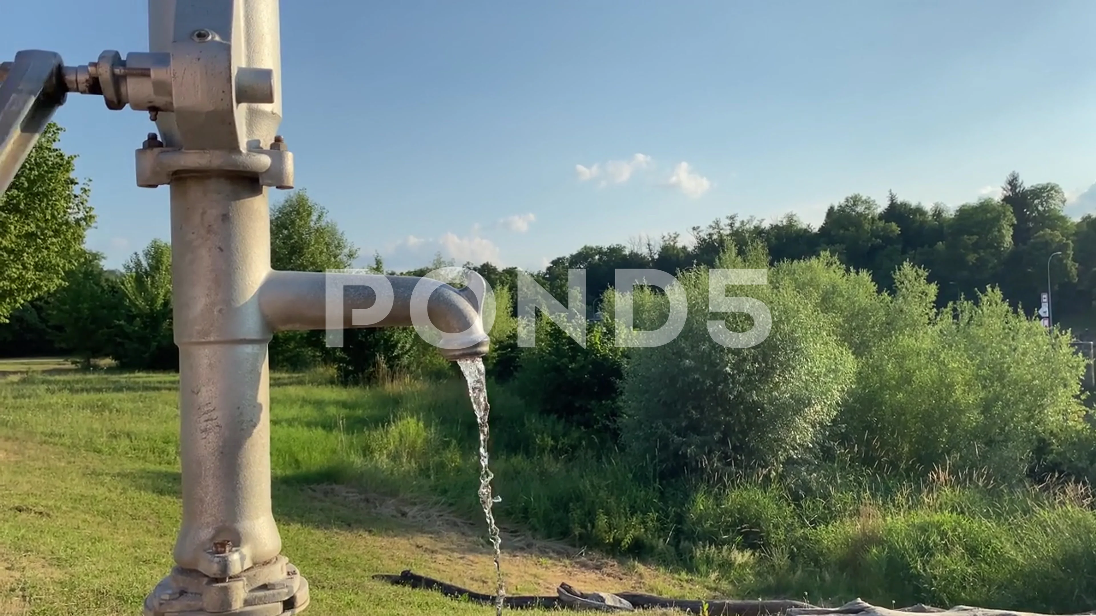 Hand Water Pump Mechanism