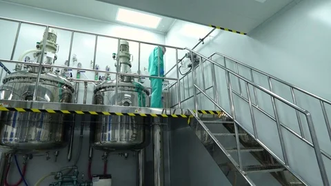 Manufacturing and packaging of tablets a... | Stock Video | Pond5