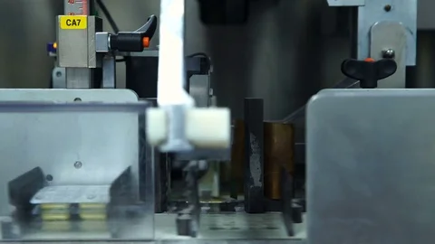 Manufacturing and packaging of tablets a... | Stock Video | Pond5