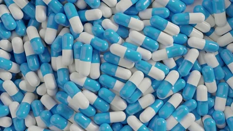 3D Animation Pill Capsule Stock Video Footage | Royalty Free 3D ...