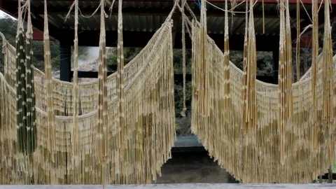 Maori textiles, traditional clothes | Stock Video | Pond5