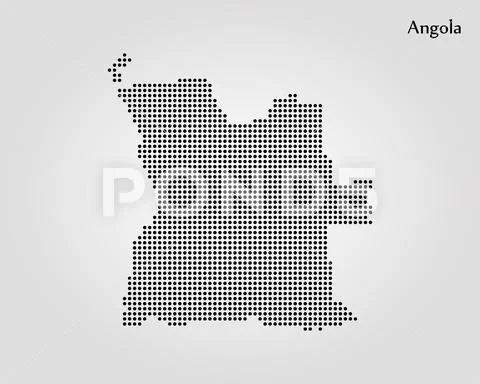 Map of Angola. Vector illustration. World map ~ Clip Art #108358727