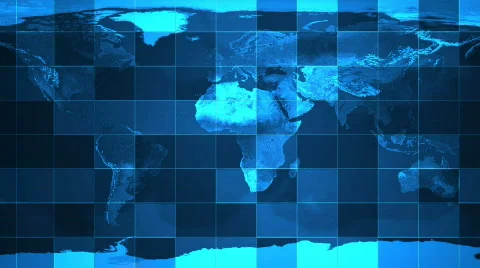 Map background loop | Stock Video | Pond5