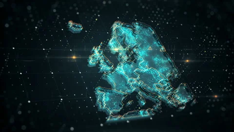 Europe 4K Map Stock Video Footage | Royalty Free Europe 4K Map Videos ...