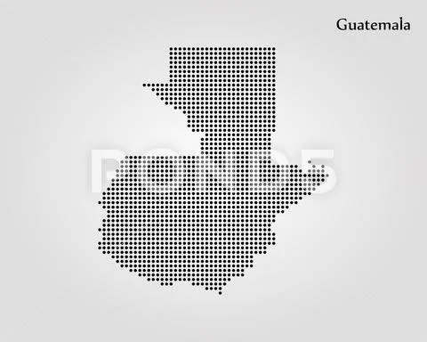 Map of Guatemala. Vector illustration. World map ~ Clip Art #108363187