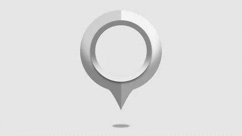 Map Pin Overlay - Map Pointer - Map Mark... | Stock Video | Pond5