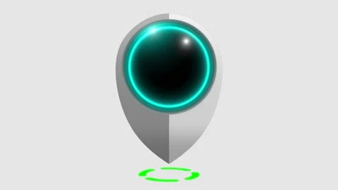 Map Pointers Animation - Map Marker - Ma... | Stock Video | Pond5