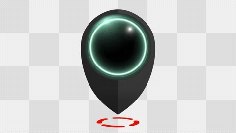 Map Pointers Animation - Map Marker - Ma... | Stock Video | Pond5