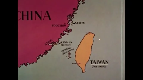 A map shows a military observation post ... | Stock Video | Pond5