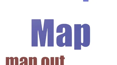 Map Tag Cloud Animated On White Backgrou... | Stock Video | Pond5