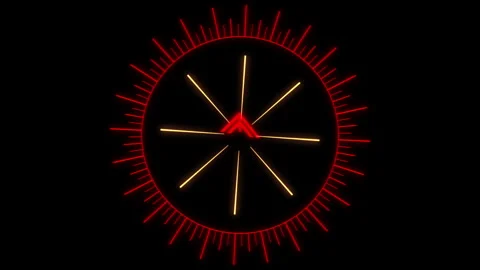 Map Target Icon Red Triangle Animation L... | Stock Video | Pond5