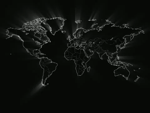Mapa Mundi - world map Vj Loops | Stock Video | Pond5