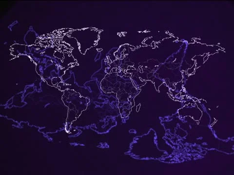 Mapa Mundi - world map Vj Loops | Stock Video | Pond5