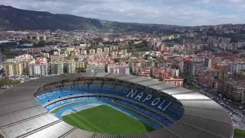 Maradona Stadium Naples - Stadio Maradon... | Stock Video | Pond5