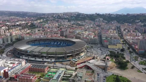Maradona Stadium Naples - Stadio Maradon... | Stock Video | Pond5