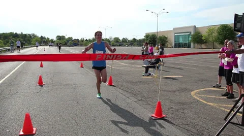 Marathon Finish Line Stock Footage ~ Royalty Free Stock Videos | Pond5