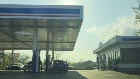 Marathon Gas Station Convenience Store | Stock Video | Pond5
