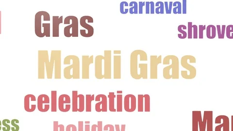 Animated Mardi Gras Stock Videos – Royalty-Free HD & 4K Videos | Pond5