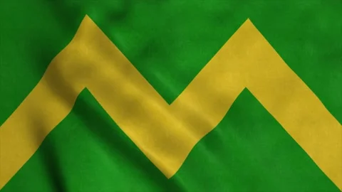 Maricao flag, city of Puerto Rico, wavin... | Stock Video | Pond5