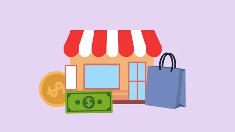Shopping Animation Stock Footage ~ Royalty Free Stock Videos | Pond5
