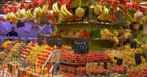 Fresh Fruit Stall Stock Videos – Royalty-Free HD & 4K Videos