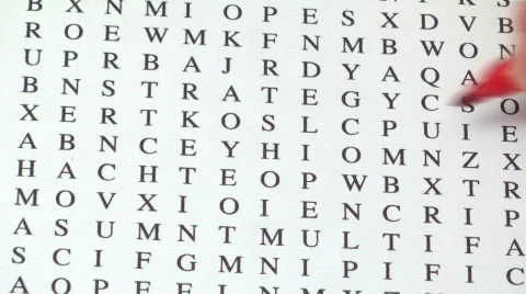 MARKETING STRATEGY word search puzzle - ... | Stock Video | Pond5