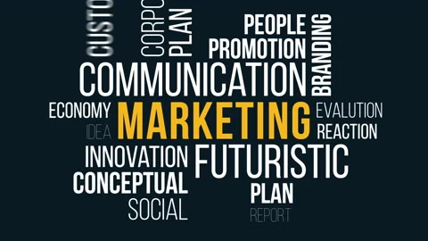 Word Cloud Concept Stock Footage ~ Royalty Free Stock Videos | Pond5