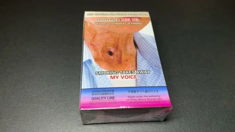 Marlboro Cigarette Box Warning