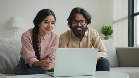 Couple Videp Call Stock Videos – Royalty-Free HD & 4K Videos